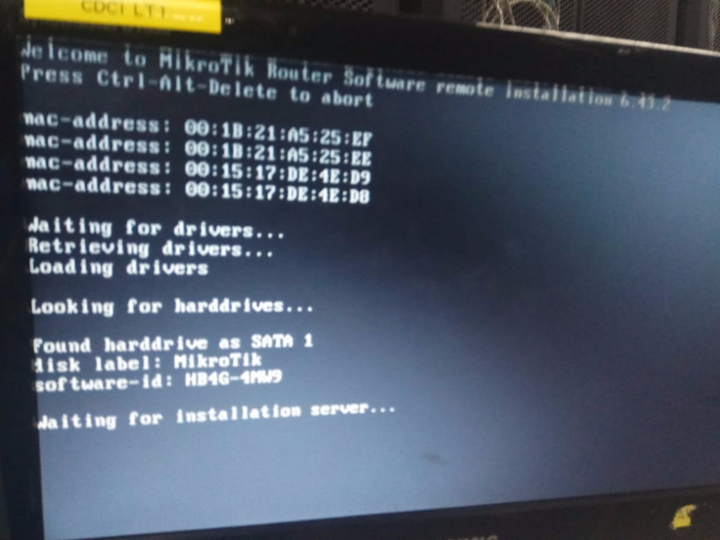 Install Mikrotik Routeros X86 Di Server Branded Dengan Hdd Sas Raid 1
